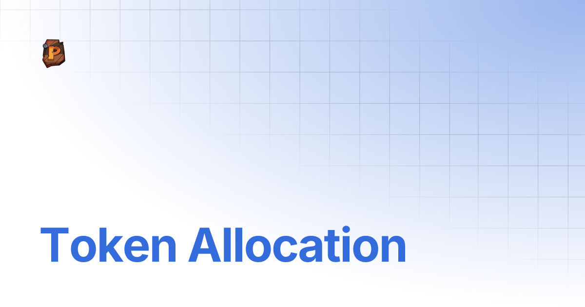 Token Allocation | Pixudi