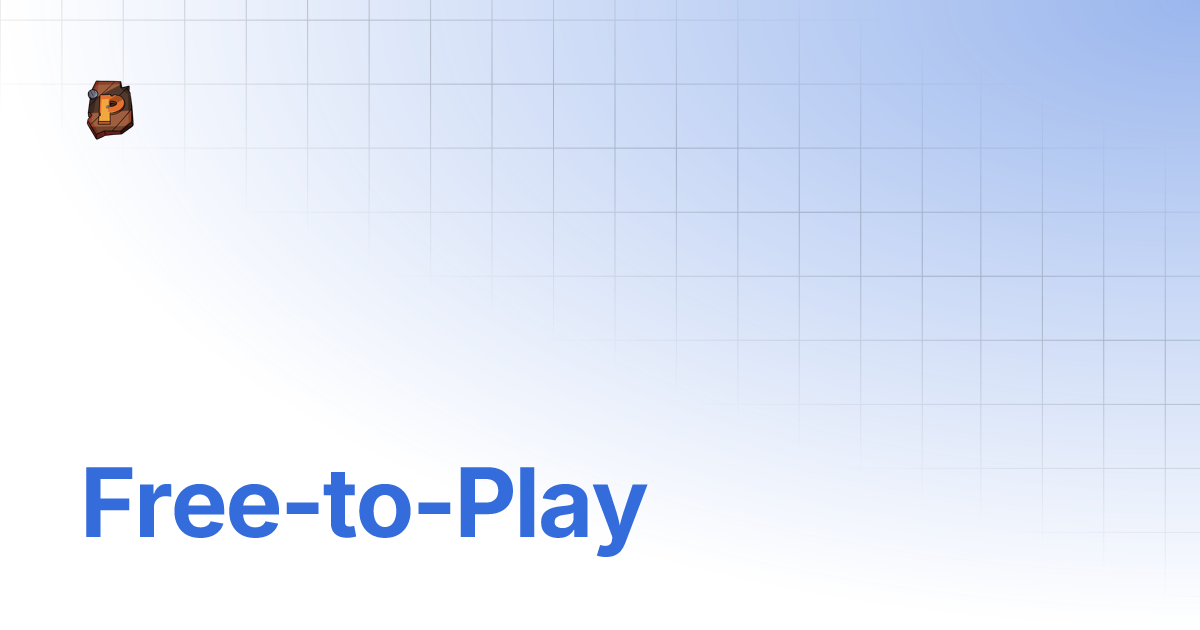 Free-to-Play | Pixudi